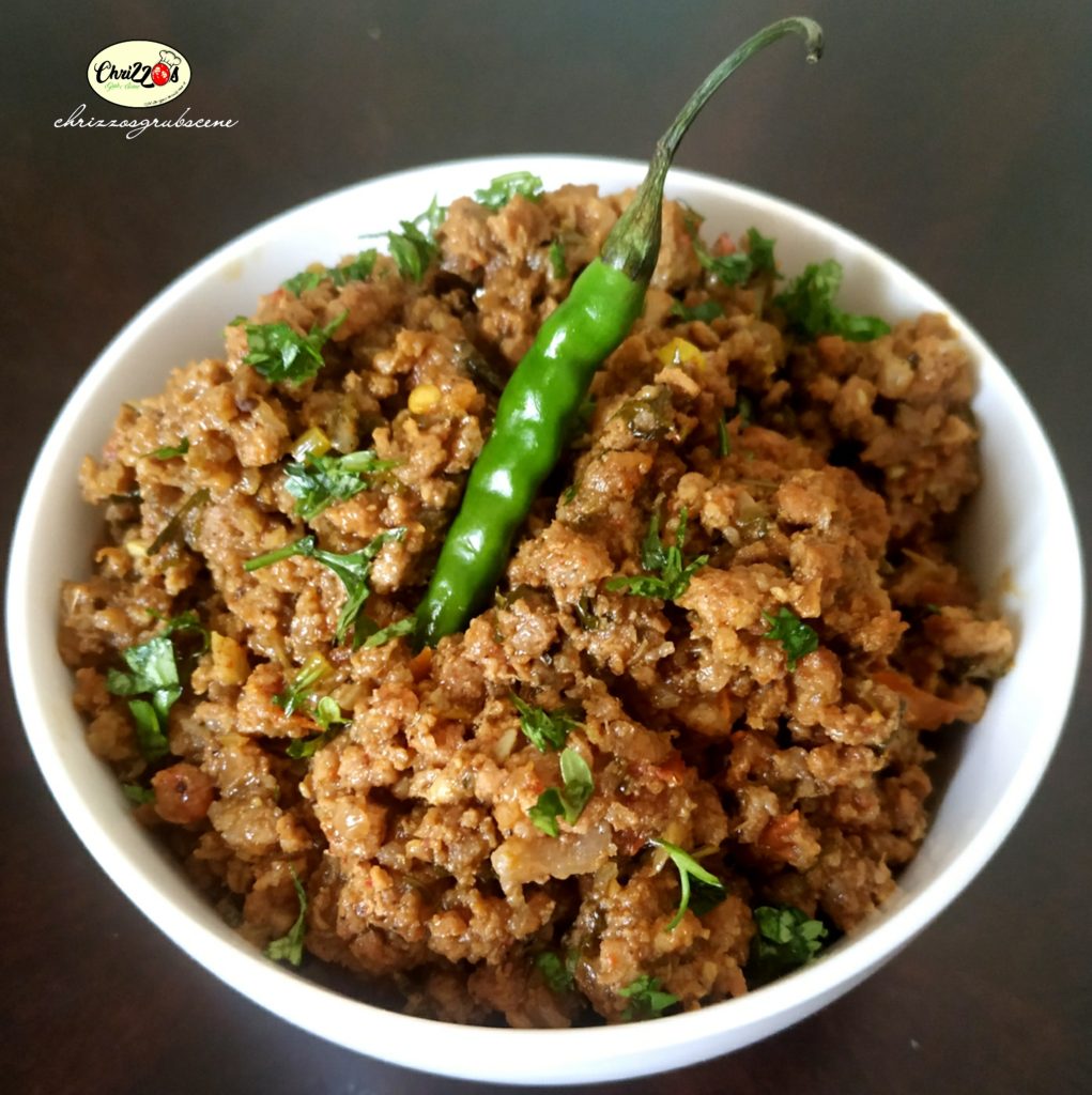 Recipe for Dry Mince or Stuffing Mince - chrizzosgrubscene