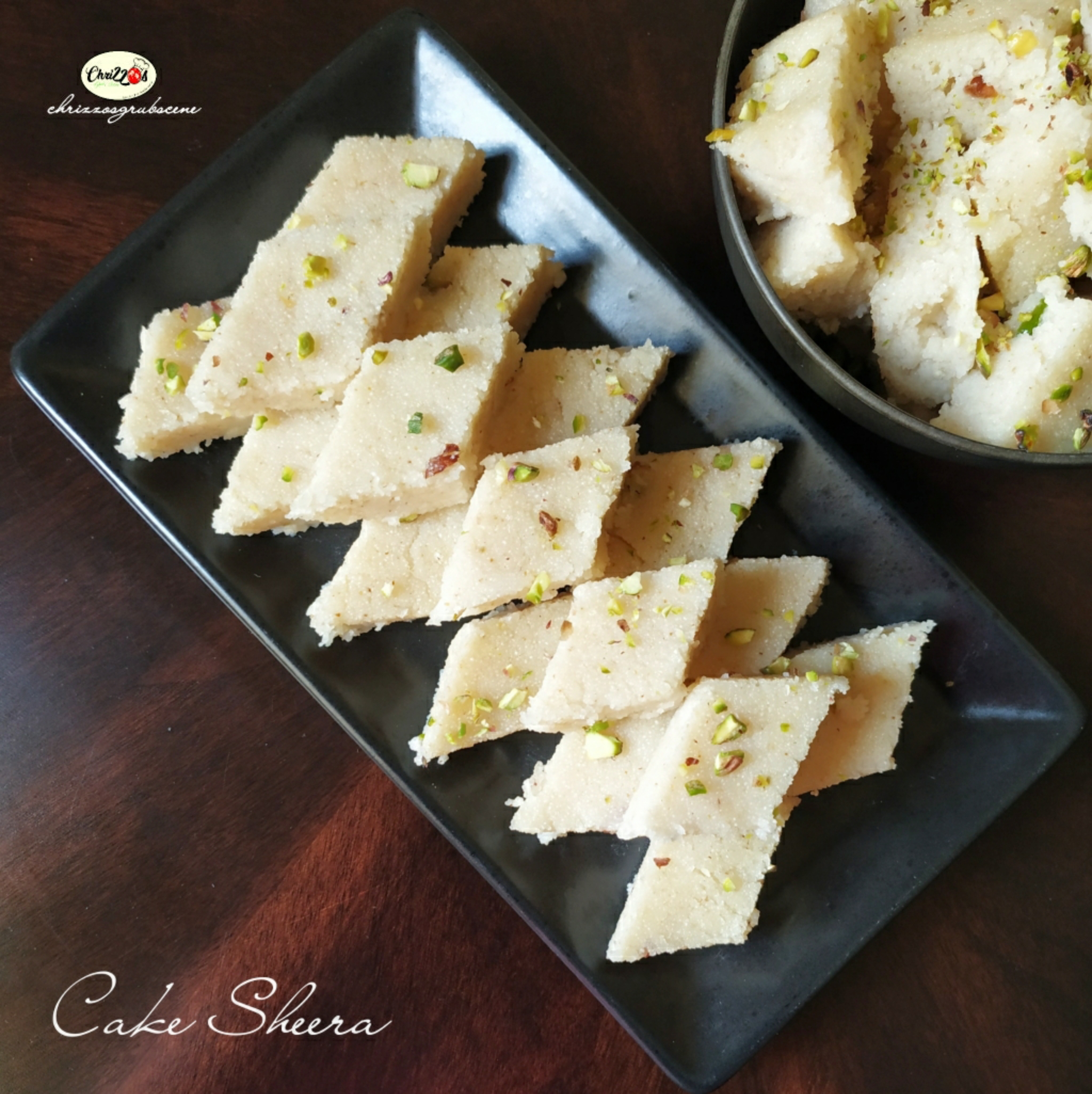 Mum's Recipe for Cake Sheera - chrizzosgrubscene