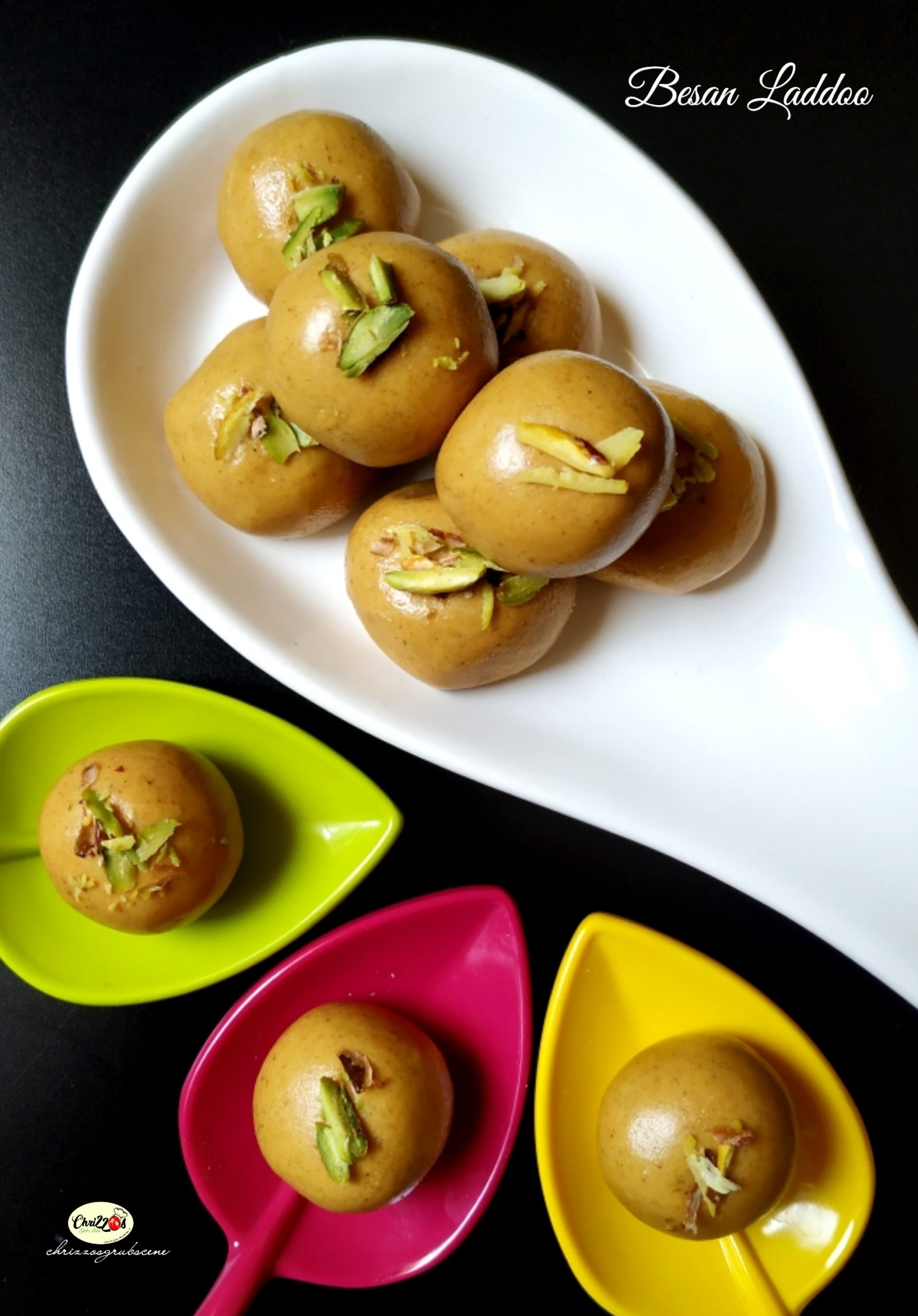 Recipe for Besan Laddoos - chrizzosgrubscene