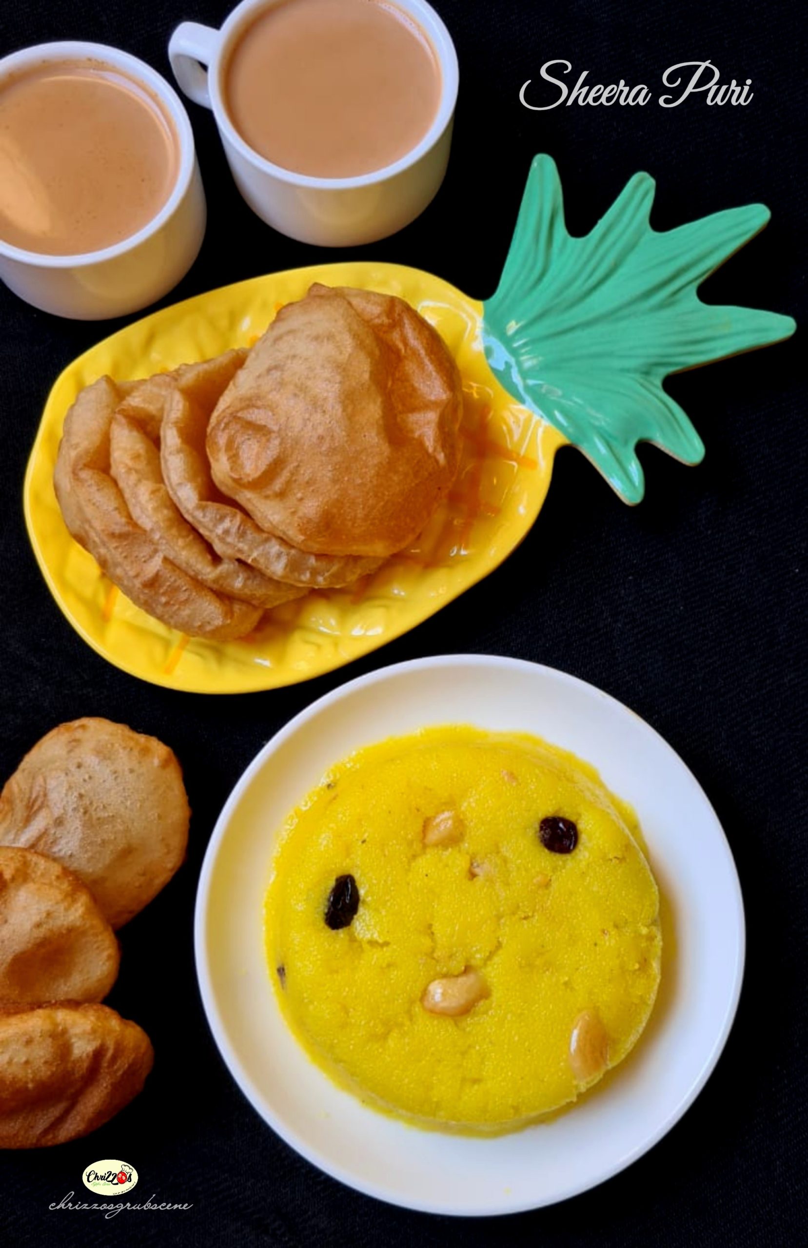 Recipe for Bowl Sheera or Restaurant Sheera - chrizzosgrubscene